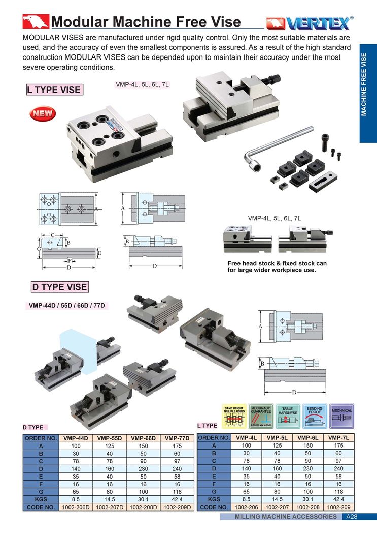 Modular Machine Free vise / ปากกาจับงานละเอียดแบบอิสระ - SMT ASIA
